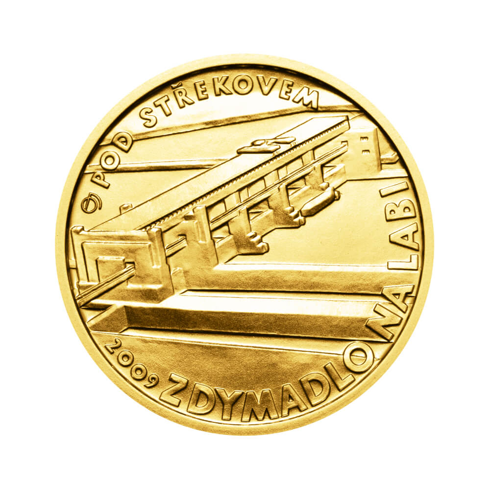 Gold coin 2500 CZK Zdymadlo na Labi pod Střekovem | 2009 | Standard